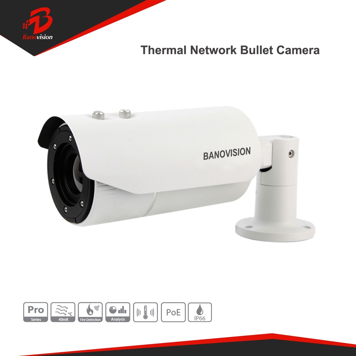 CCTV Temperature Surveillance Thermal Imaging Camera